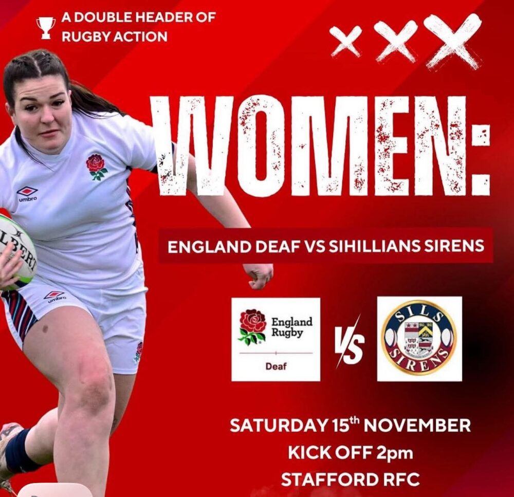 England Women's Deaf Rugby at Stafford Rugby Club - Staffs Rugby